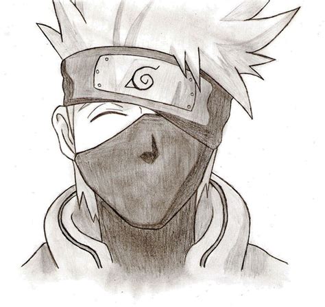 Kakashi Drawing Easy Full Body