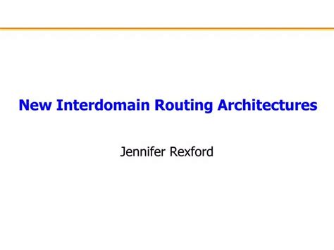 Ppt New Interdomain Routing Architectures Powerpoint Presentation Free Download Id6062596