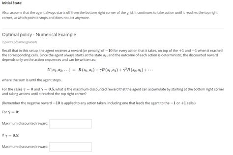 Mdp Example Negative Living Reward 1 1 Agents
