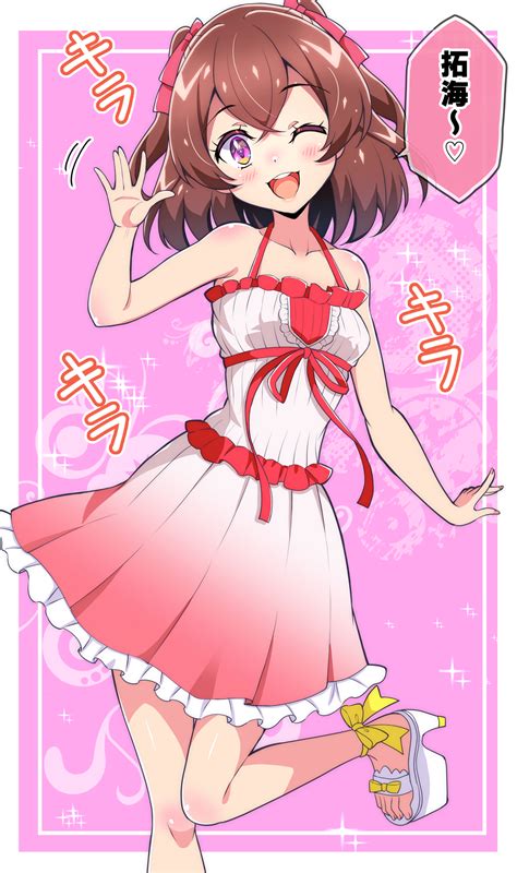 Nagomi Yui Precure And 1 More Drawn By Kaatsu Katsurou Danbooru