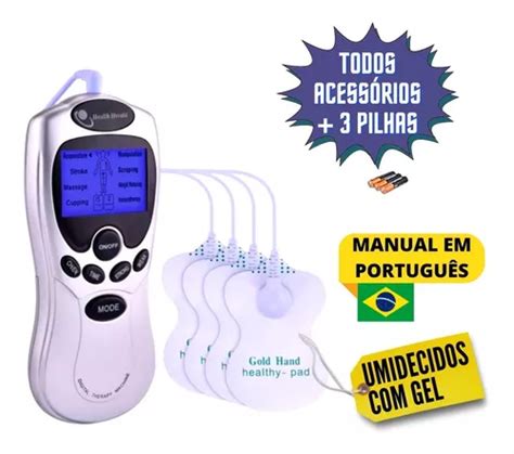 Aparelho De Fisioterapia Port Til Choque El Trico Acupuntura Mercadolivre