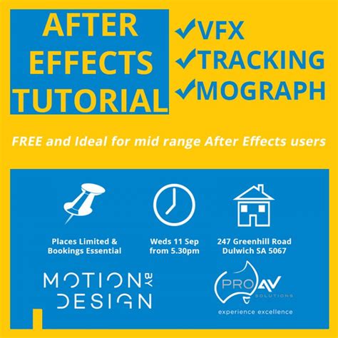 After Effects Tutorial VFX Tracking And Mograph FREE