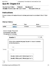 Quiz Chapters H SC Sec Human Sexuality Sex Educatn Pdf PM
