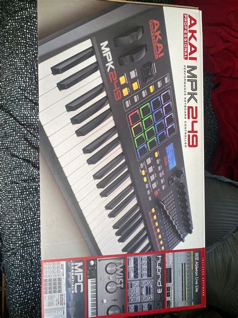 Akai Mpk249 Midi Keyboard Hobbies And Toys Music And Media Musical
