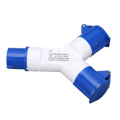 Conector De Enchufe De Aviación 220 250 V 3 Pines Industrial