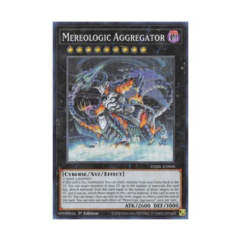 Mereologic Aggregator Dabl En046 Super Rare Duelshop
