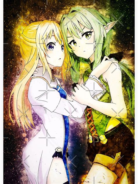 High Elf Archer Priestess Goblin Slayer Art Print By Spacefoxart