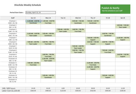 Call Center Shift Scheduling Excel Spreadsheet Throughout Scheduling