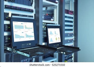 Monitor Show Graph Information Network Traffic Stock Photo 525271510 Shutterstock