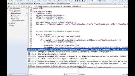 7 Pageviewcontroller Show App Vc With Transitionfromviewcontroller