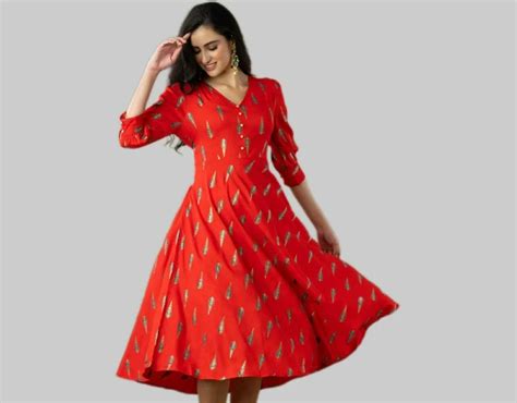 Elegance Of Umbrella Design And Umbrella Cut Frock Design