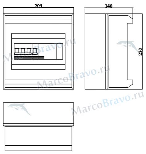Щит управления электронагревателем М380-15 Э | MarcoBravo