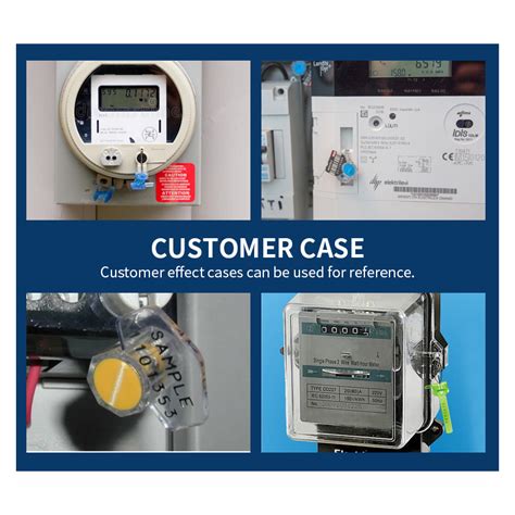 Electric Meter Security Tags