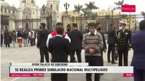 Simulacro Nacional Multipeligro Presidente Escolares Alerta En