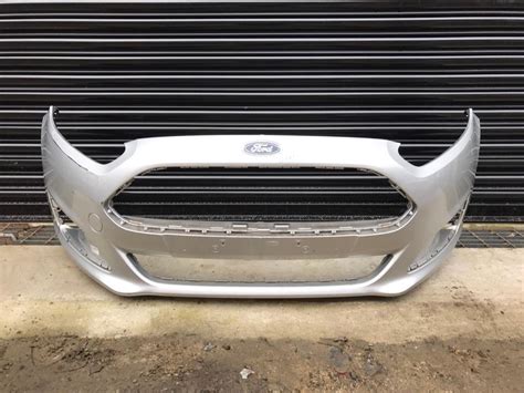 Ford Fiesta Facelift 2012 2013 2014 2015 Genuine Silver Front Bumper