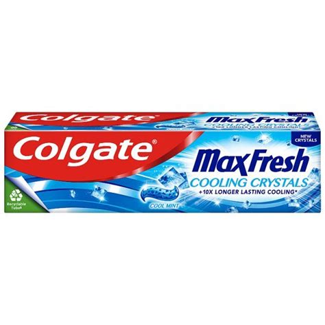 Colgate Max Fresh Cooling Crystals Toothpaste 75ml Toiletries Superdrug