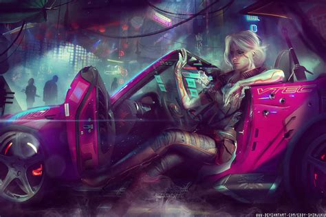 Cyberpunk 2077 A New Girl In Town By Eddy Shinjuku On Deviantart