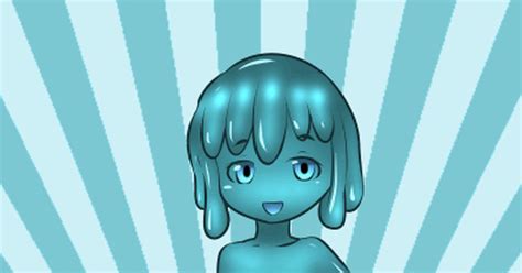 スライム娘 ふりふり 僕は7％のうごイラ Pixiv