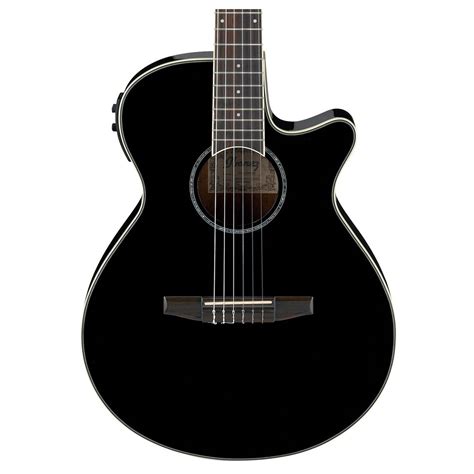 Ibanez Aeg10nii Nylon String Black At Gear4music
