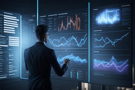 Premium Photo Business Finance Data Analysis Chart Financial
