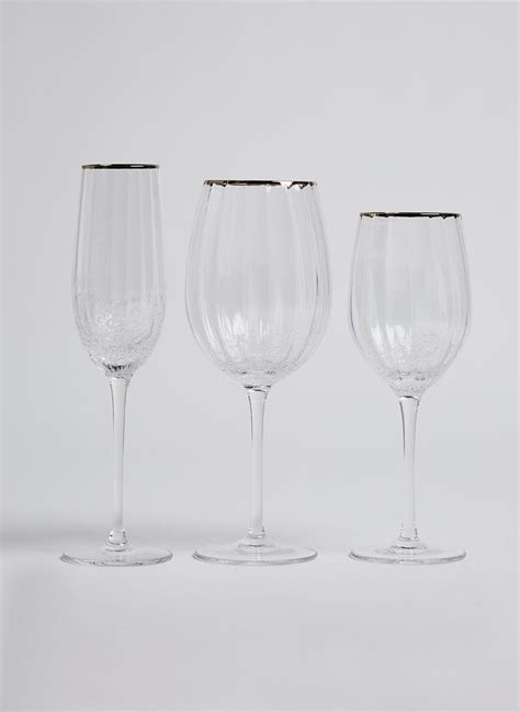 Taça Água Le Lis Casa Bubble Silver G 61 75 0022 Le Lis Loja Online