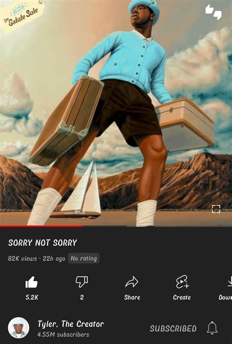 Bro The Like To Dislike Ratio Is Insane On This Track Rtylerthecreator