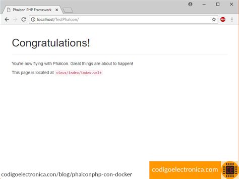 Phalconphp Con Docker CodigoElectronica