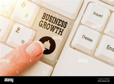 Handwriting Text Business Growth Business Idea Process Of Improving Some Measure Of An