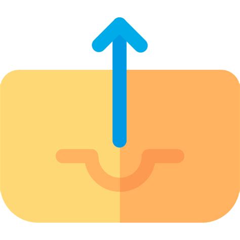 Outbox Basic Rounded Flat Icon