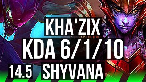 Kha Vs Shyvana Jng Winrate Br Challenger Youtube