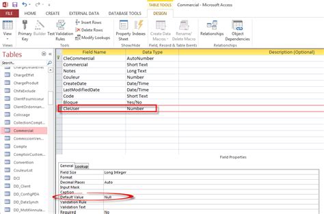 Arrenia Exception Exécution De Sqlinto Commercial Table User