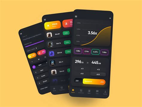 Csgo Crash Platform Screens Mobile Dark Neumorphism Website Design Inspiration Ui Design