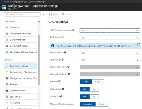 Design Azure App Service Web App Programming With Wolfgang