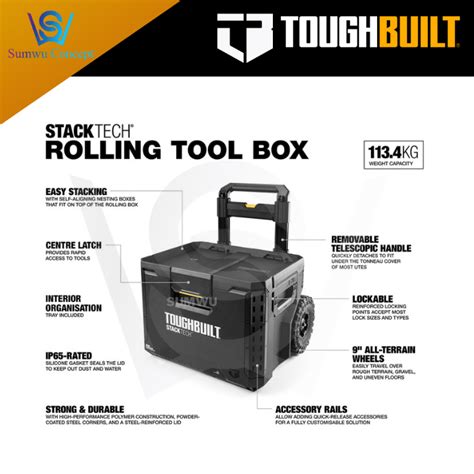 Toughbuilt Rolling Tool Box Tb B1 B 70r Sumwu Concept