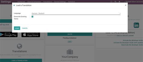 Language Translation In Odoo