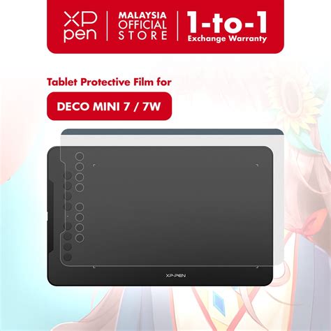 XP-Pen Protective Film for Deco Mini7 / Deco Mini7W (1PCS/pack ...