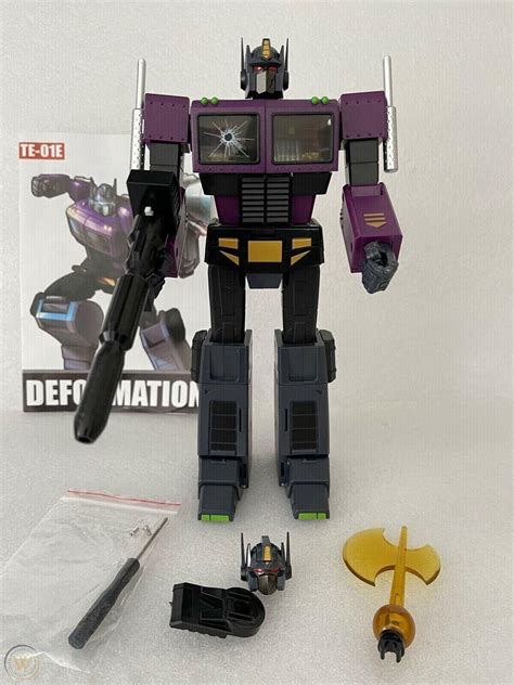 transform element te 01e shattered glass sg version kings toys