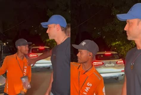 Hrithik Roshan Fans Express Anger After His Bodyguard Pushes Delivery