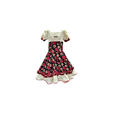 Generico Vestido Huasa Niñajuvenil Chinita Fechas Patrias Chile