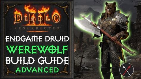 Druid Build Guide Diablo 2 Resurrected Fury Werewolf Druid Fextralife