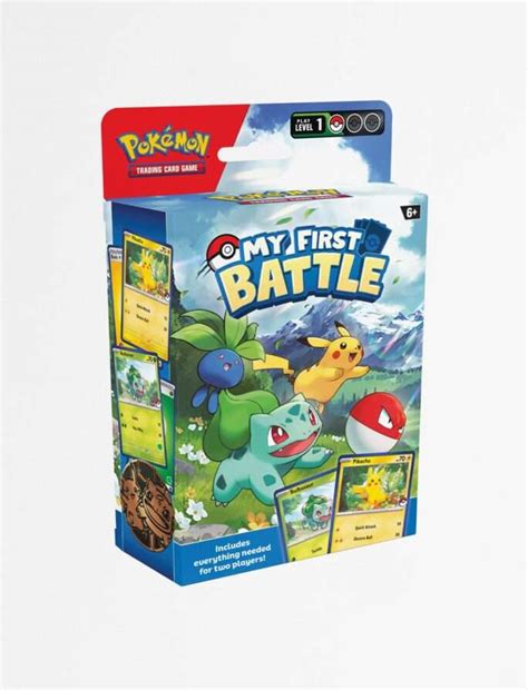 Pokemon Tcg My First Battle Bulbasaur And Pikachu Pokuno