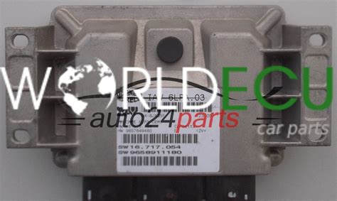 CALCULATEUR MOTEUR CITROEN C2 2 0 MAGNETI MARELLI IAW 6LPA 03