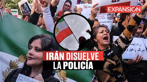 Tras 3 MESES de PROTESTAS IRÁN DISUELVE la POLICÍA de la MORAL