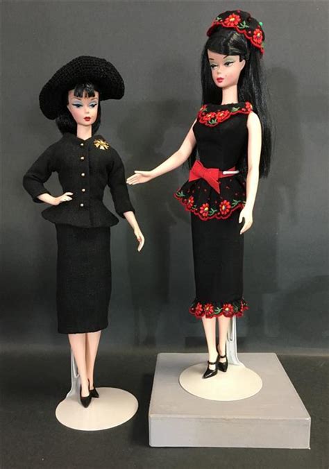 Lot 2 SILKSTONE BARBIES INCLUDING LINGERIE 3 AND FASHION DESIGNER