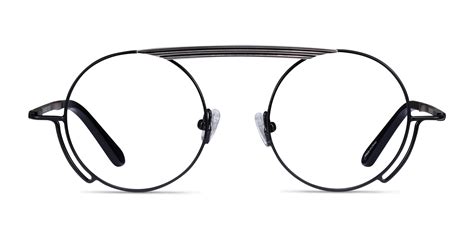 Steam Round Black Silver Glasses For Women Eyebuydirect
