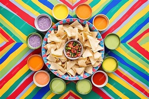 Premium Photo Circular Arrangement Of Chips