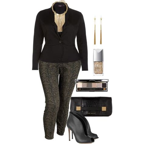 Dressy Jeans Plus Size Created By Alexawebb On Polyvore Trendy