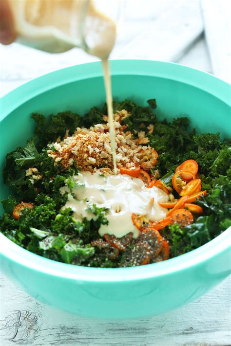 Kumquat Kale Salad Minimalist Baker Recipes