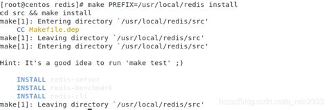 Centos7安装redis教程centos7 安装redis62 及redis Commander080 Csdn博客
