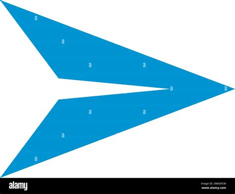 Blue Flat Design Message Send Icon Email Send Icon Editable Vector